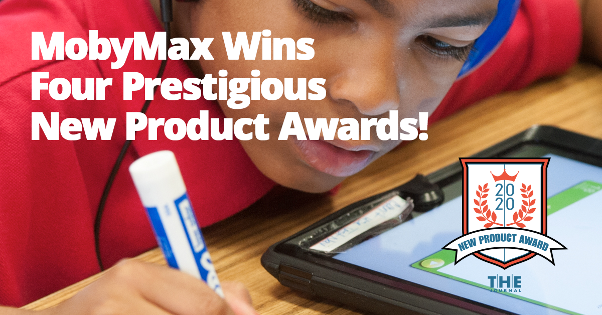 MobyMax Wins Four New Product Awards from THE Journal